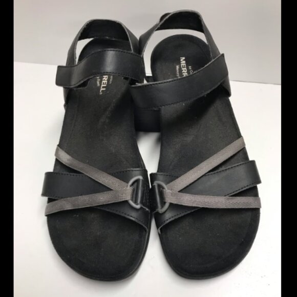 Merrell | Shoes | Merrell Sandals Size 9 Performance Footwear Blackgray ...